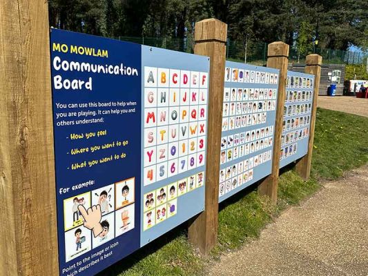 Communication Boards for Parks and Open Spaces | Brilliant Trails