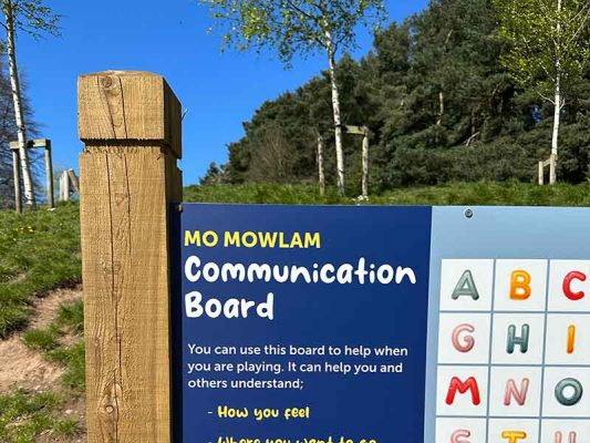 Communication Boards for Parks and Open Spaces | Brilliant Trails